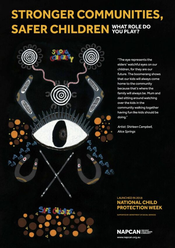 Poster to celebrate the role of strong Indigenous communities for ...