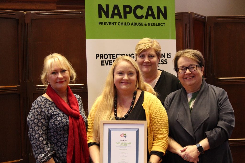 Play Your Part Awards - 2018 Recipients - NAPCAN