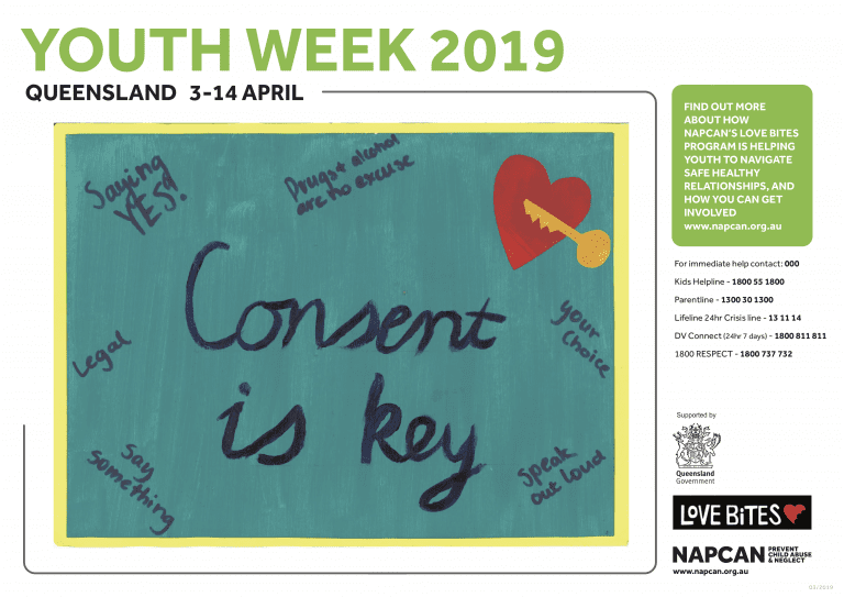 Queensland Youth Week (3 - 14 April 2019) starts on Wednesday! - NAPCAN