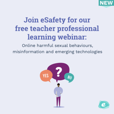 eSafety Professional learning program for teachers (FREE) - NAPCAN
