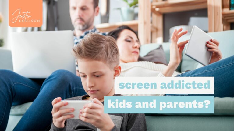 Screen addicted kids and parents with Dr. Justin Coulson - FREE Webinar ...