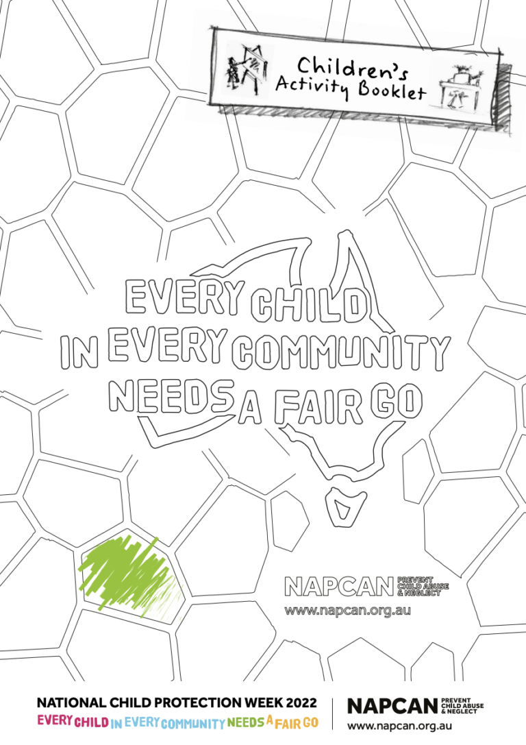 Children's Activity Booklet - available for download! - NAPCAN