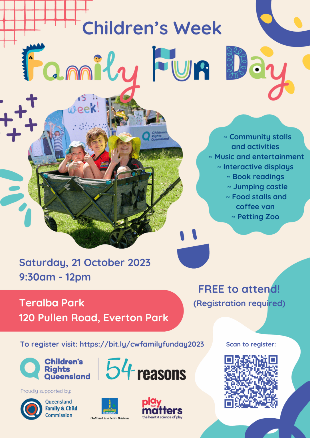 Queensland Children's Week Family Fun Day - Brisbane - NAPCAN