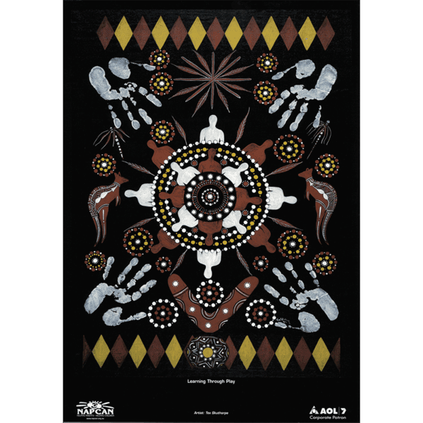 Learning Through Play A3 Poster - NAPCAN